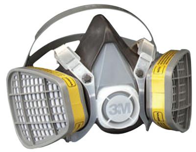 3M™ 5000 Series Half Facepiece Respirators, Large, Organic Vapors/Acid ...