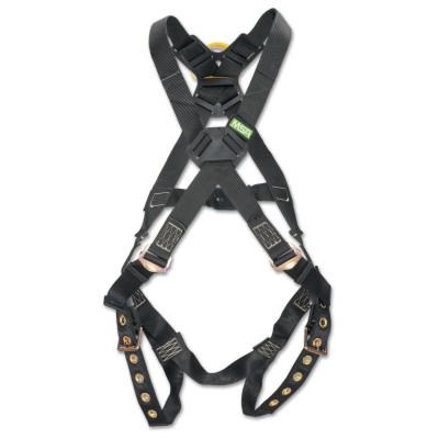 MSA Workman Arc Flash Full Body Harness, Back Web Loop, Vest, Standard ...