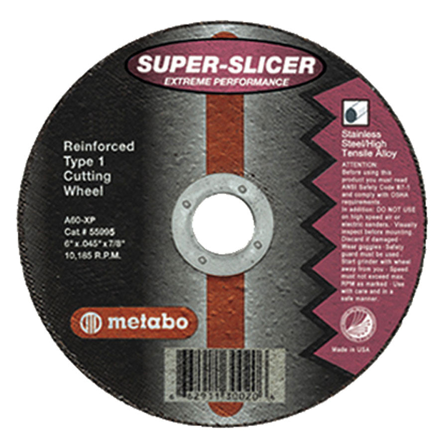 Metabo Super Splicer Extreme 6" Performance Cutting Wheel – AMMC